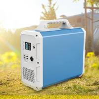 China Customized Rechargeable Portable Power Supply , Lifepo4 Solar Generator 380W for sale