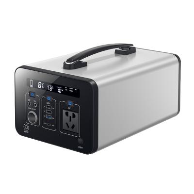 China ABS Plastic Material Portable Lithium Power Station 800W DC Output for sale