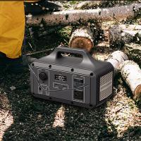 China ABS Plastic Material 18650 Portable Lithium Power Station 650W Carts Use for sale