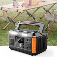 China 650W 650Ah Long Cycle Life LiFePO4 Solar Power Station Portable Lithium Battery for sale