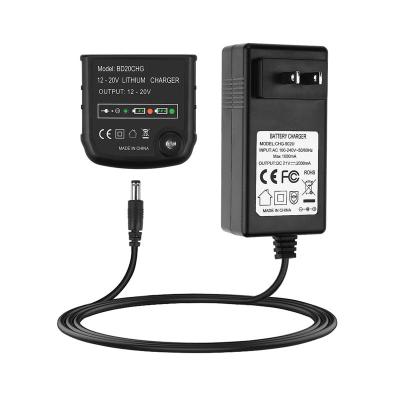 China 20V LiFePO4 Lithium Battery Charger Quick Charging for RV Golf Trolley 12V for sale