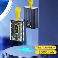 China 20000mAh Metal Power Bank Fast Charging with Type C and USB Port for Travel for sale
