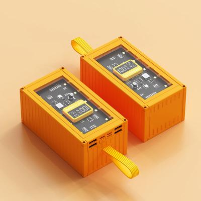 China 20000mAh Metal Power Bank with LED Flashlight and Digital Display Intelligent Charging for sale
