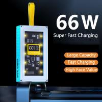 China 20000mAh Metal Power Bank with LED Flashlight and Digital Display Intelligent Charging for sale