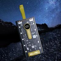China 20000mAh Multi Ports 2 Type C Power Bank with Flashlight DC Output Portable Charger for sale