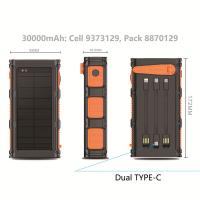 China Portable Lithium Power Station 10000mAh to 30000mAh Uninterruptible Power Supply Solar System for sale