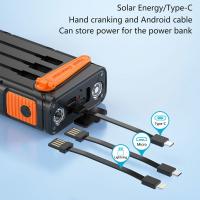 China Portable Lithium Power Station 10000mAh 30000mAh High Speed Polymer Cells Solar Generator for sale