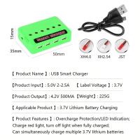 China Caravan 3.7v Rechargeable Lithium Battery Charger Compatible For LED Light 500MA for sale