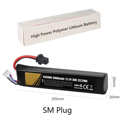 China Fast Charging 11.1V RC Lithium Ion Battery Rechargeable Gifts for Toys for sale