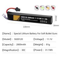 China Fast Charging 11.1V RC Lithium Ion Battery Rechargeable Gifts for Toys for sale
