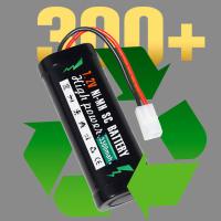 China Quick Charging Solar Energy 7.2V Lithium RC Batteries 23.8Wh for sale