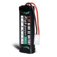 China Quick Charging Solar Energy 7.2V Lithium RC Batteries 23.8Wh for sale