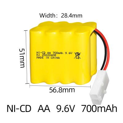 China 700mAh 9.6V RC Lithium Ion Battery Motorcycle External Battery Carts for sale