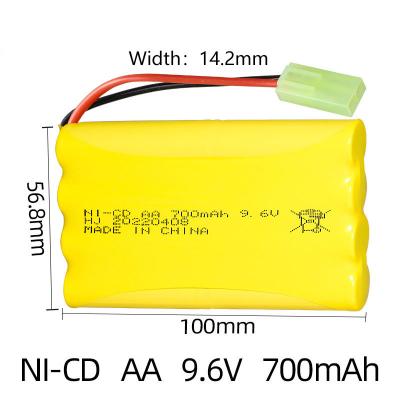 China Lithium RC Battery 9.6V 700mAh for Electric Scooter Motorcycle LED Light for sale
