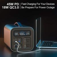 China US High Speed Built In Cable UPS Portable Lithium Power Station 98400mAh LiFePO4 for sale
