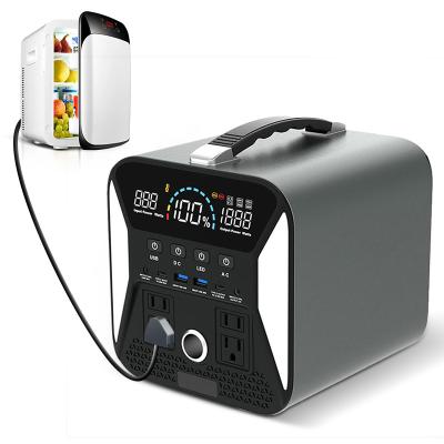 China Portable Lithium Power Station LiFePO4 100Ah 48V UPS Solar System for LED Light Toys for sale