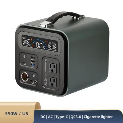 China 500W Rechargeable Portable Lithium Power Station 100Ah High Energy Density for sale