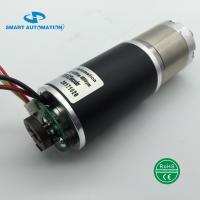 China 42mm DC Geared Motor with 2ppr 12ppr Magnetic Encoder Used For Automatic Windows Door Automation for sale