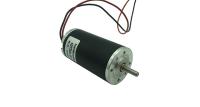 China Hard Ferrite Magnet 2 Poles Brush DC Motor O.D42mm Series Option with integrated Gearbox Encoder and Power-off Brakes for sale