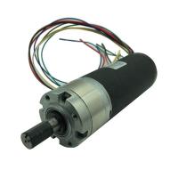 China 42mm Brushless Dc Planetary Gearbox BLDC Micro Motor With Power-off Brakes Optical Encoder Driver Controller Integrated for sale