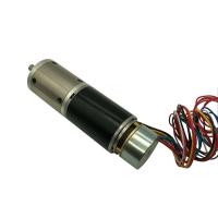 China 42mm Brushless Dc Planetary Gearbox BLDC Micro Motor With Power-off Brakes Optical Encoder Driver Controller Integrated for sale