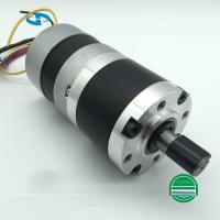 China 57mm High Torque Brushless DC Planetary Gear Motor 12v 24v 36v 48v With Helical Reducer Gearbox Long Life Low Noise for sale