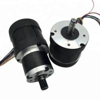 China Custom12v 24v 36v 48v High Torque DC Gear Motor Brushed or Brushless 50 watt 100 watt 200 watt 300 watt 400 watt for sale