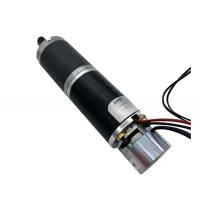 China Hard Ferrite Magnet 2 Poles Brush DC Motor O.D42mm Series Option with integrated Gearbox Encoder and Power-off Brakes for sale