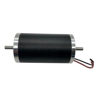 China 52ZYT01A Permanent Magnet Brush DC Motor Dual Shaft Option Gr53x25 2000RPM-10000RPM for sale
