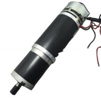 China 63mm High Torque Brush DC Planetary Gear Motor Option With Optical Encoder And Power Off Brake Integrated for sale