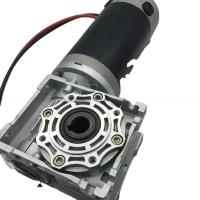 China NMRV050.90ZYT DC Electric Worm Drive Electric Gearmotor 12v 24v 36v 40v 48v 60v 72v for sale