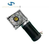 China NMRV050.80BL High Power Brushless DC Wrom Gear Motor with RV050 Gearbox 12vdc 24vdc 36vdc 48vdc Up To 400W for sale
