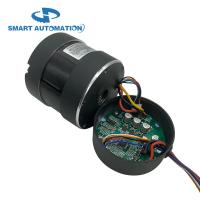 China Brushless dc Motor with Controller Integrated, 12v 24v 36v 48v BLDC Motor with Built-in Driver PWM and VSP speed control for sale