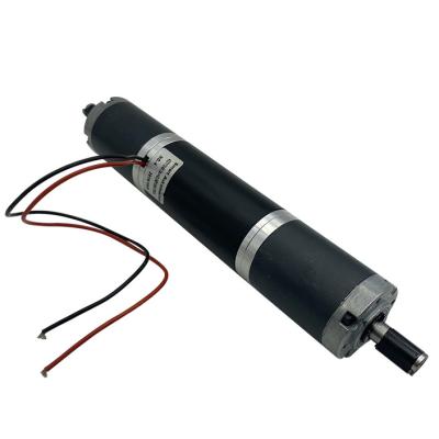 China Customized Geared DC Rolling Lifting Machine Motors 12v 24v 36v 48v 60v Option with Worm and Planetary Gearbox Reducer for sale