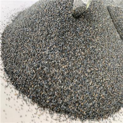 China Tilting Furnace Barmac Crushed Calcined Blue Brown Fused Alumina 95% for Vitrified Abrasives for sale