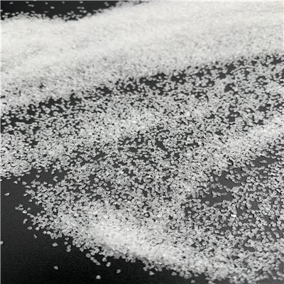 China SGS Fused Alumina Grains , Barmac Crushed Abrasive Aluminium Oxide for sale