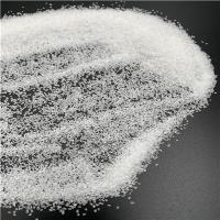 China Tilting Furnace Barmac Crushed White Fused Aluminum Oxide for Resin Abrasives for sale