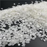 China Barmac Crushed White Fused Alumina WFA 99% For Blasting Media / Tilting Furnace for sale