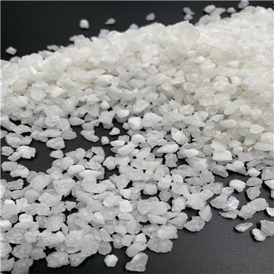 China Barmac Crushed White Fused Alumina WFA 99% For Blasting Media / Tilting Furnace for sale