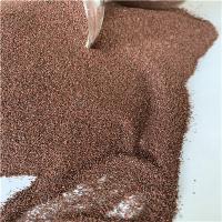 China 1250 Degree High Temperature Treatment Red Color Brown Fused Aluminum Oxide 95% for Ceramic Abrasives for sale