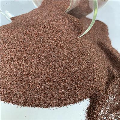 China 1050 Degree Medium Temperature Treatment Red Color Brown Fused Aluminum Oxide 95% for Ceramic Abrasives for sale