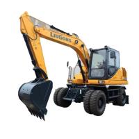 China W915E 15Ton Used Wheel Excavator 0.58m³ Capacity Second-Hand for sale