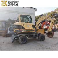 China 6Ton Used Hyundai R60W Wheel Excavator Yanmar Engine for sale