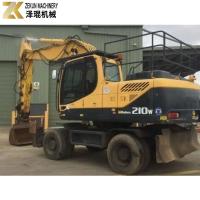 China Hyundai R210W Used Wheel Excavator 210-9 210W-9 Second-Hand for sale