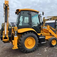 China Used JCB 4CX 3CX Small Excavator 1.3m³ Bucket Backhoe Loader 7800kg for sale