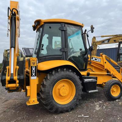 China Used JCB 4CX 3CX Small Excavator 1.3m³ Bucket Backhoe Loader 7800kg for sale