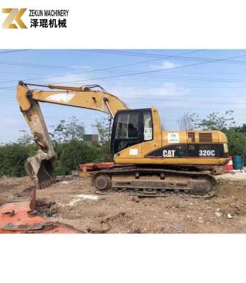 China Used CAT 320C Excavator 320 Working Hours 4001-6000 Bucket Capacity 0.8m3 for sale
