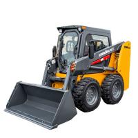 China CDM312 Compact Skid Steer Loader 63KW Mini Skid Steer Machine Kubota for sale
