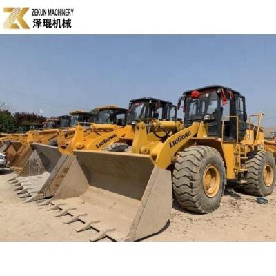 China Liugong ZL50 Used Wheel Loaders ZL50CN 162KW 17000 Kg Machine Weight for sale