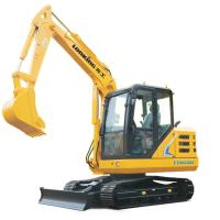 China 36.8KW 6Ton Used Mini Excavator 0.23m³ Earthmoving Lonking Digger for sale
